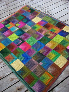 Ravelry: 1063 Mitered Square Afghan pattern by Plymouth Yarn Design Studio