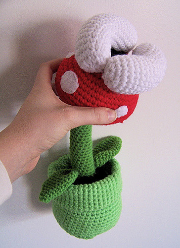 Ravelry: Super Mario Piranha Plant Pattern pattern by Michelle Rheaume