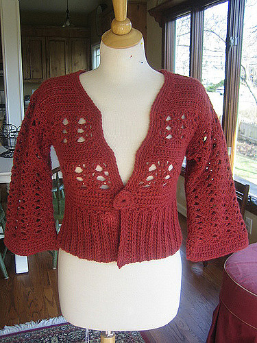 Ravelry: Cropped Jacket pattern by Kimberly K. McAlindin