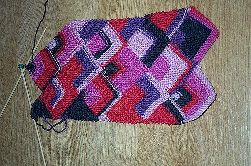 Ravelry: Her Modular Scarf pattern by Sandi Rosner