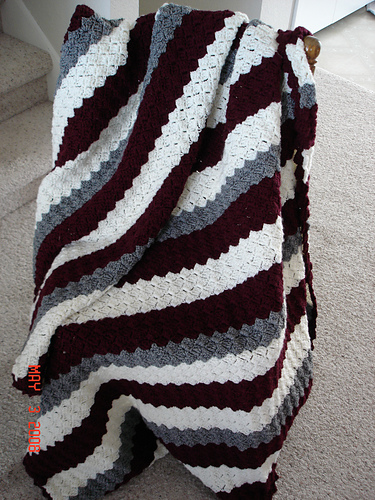Ravelry: Blanket for Baby or Lap Robe pattern by Sheila - Irisheyez