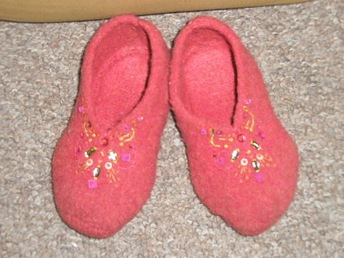 Ravelry: Felted Persian Slippers pattern by Ella Rae