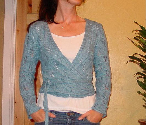 Ravelry: # 04 Wrap-Around Top pattern by Lana Grossa