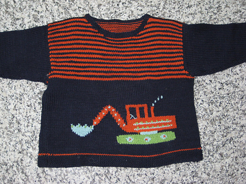 Ravelry: Big Digger Sweater pattern by Lucinda Guy