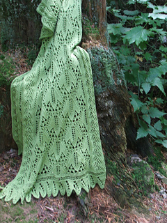 Ravelry: Forest Floor Shawl pattern by Valerie Craigwell White