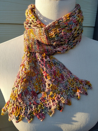 Ravelry: Mini-muffler pattern by Pierrot (Gosyo Co., Ltd)
