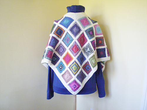 Ravelry: Patchwork Pelerine pattern by Frankie Brown