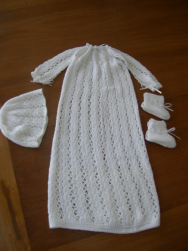 Ravelry: Burial Gown Set pattern by Pamela Tatt