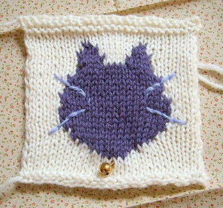 Ravelry: Cat face Chart pattern by Tania Fraiz