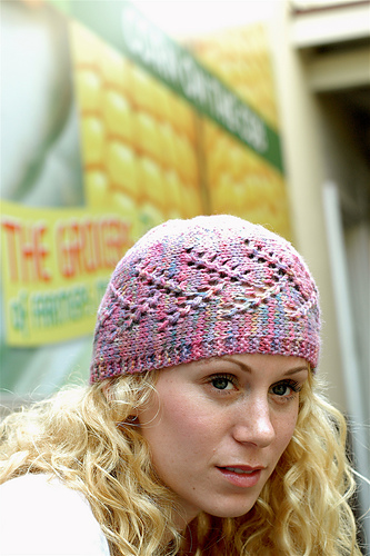 Ravelry: Eyelet & Twigs Hat pattern by Grace Akhrem