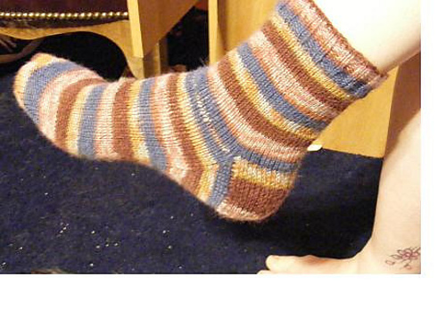 Ravelry: Universal Top-Down Sock pattern by Vogue Knitting