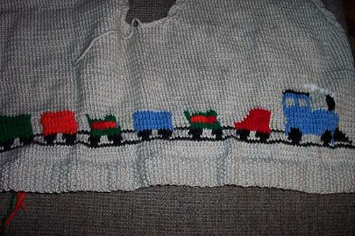 Ravelry: Engine #9 Pullover and Hat pattern by Diane Zangl