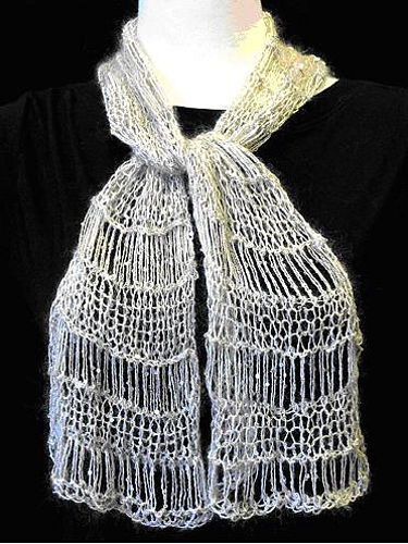 Ravelry: P114 Multidirectional Victorian Scarf pattern by Iris Schreier