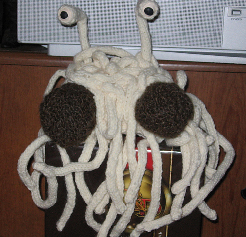 Ravelry: Flying Spaghetti Monster pattern by Kathrina Cox
