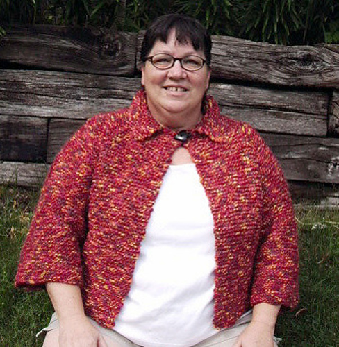 Ravelry: Matinee Swing Jacket pattern by Lion Brand Yarn