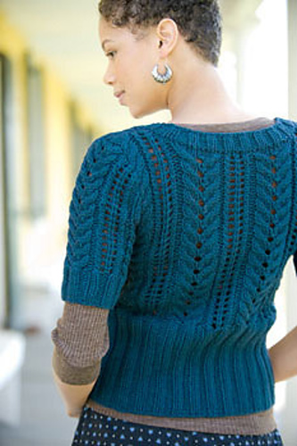 Ravelry: Little Blue Sweater pattern by Simona Merchant-Dest