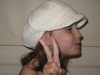 Ravelry: Mod Squad Jaunty Newsboy's Cap pattern by Family Circle