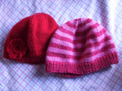 Ravelry: Beanie with Pompons pattern by Cleckheaton