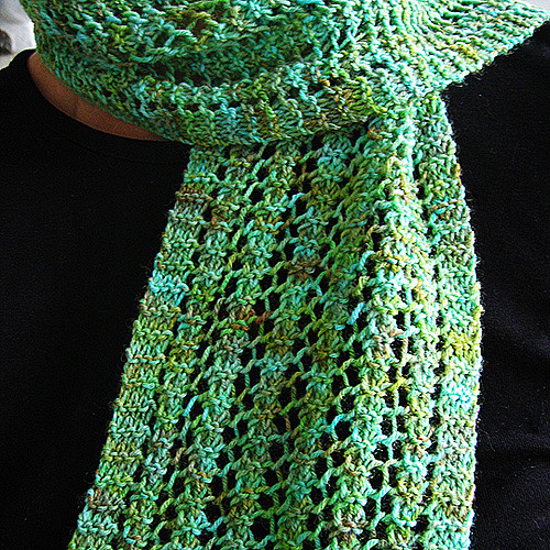 Ravelry: One Row Lace Scarf pattern by Turvid
