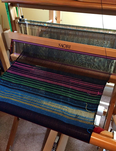 Ravelry: Wovenflame's 6m black mercerized cotton warp