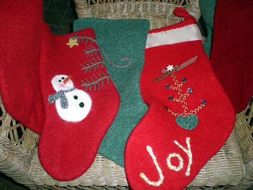 Ravelry: Felted Christmas Stocking pattern by Katie Nagorney and Ann ...