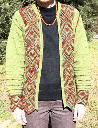 Ravelry: JSS 49 Coco Panel Jacket pattern by Jane Slicer-Smith