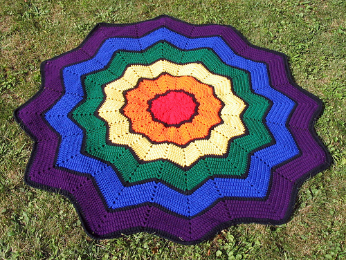 Ravelry: Round Ripple pattern by Aggie May