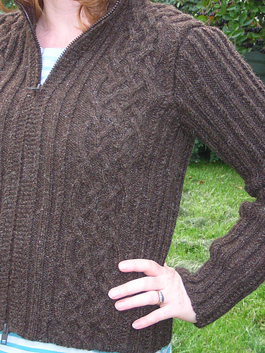 Ravelry: Cable and Rib Jacket pattern by Debbie Bliss