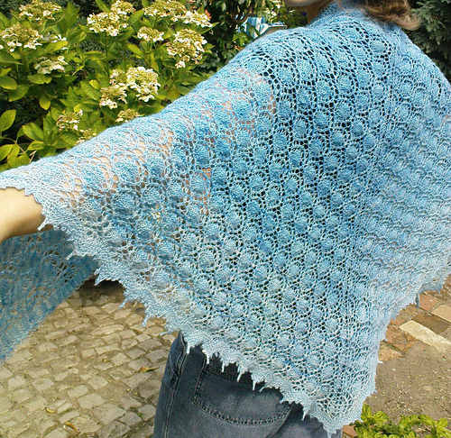Ravelry: Moonlight Sonata Shawl pattern by Shui Kuen Kozinski