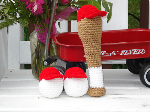 Ravelry: Baseball Buddies pattern by Amelia Beebe