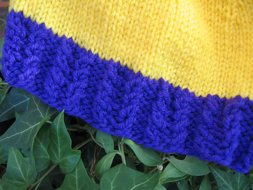 Ravelry: Wheat Braid Hat pattern by Patti Pierce Stone