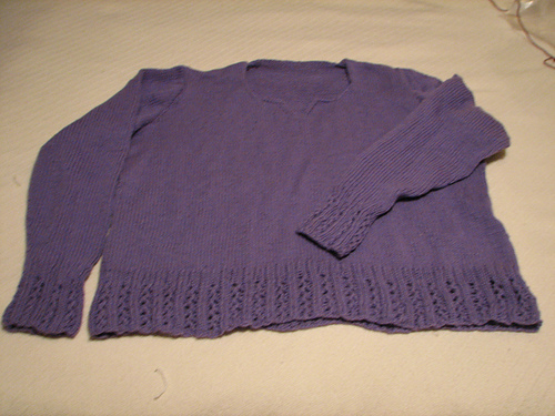 Ravelry: Cashmere Pullover pattern by Lorna Miser