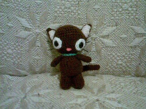 Ravelry: Amigurumi chococat pattern by Rowena Hoult