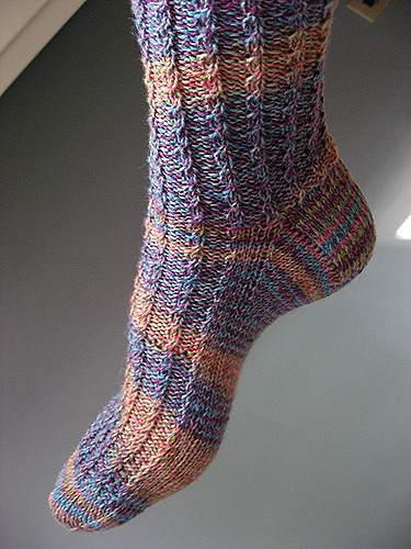 Ravelry: Mock Cable Socks pattern by Apryl Bonham