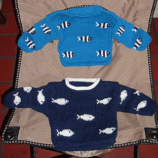 Ravelry: Design J - Fish Sweaters pattern by Sirdar