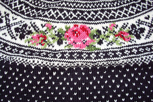 Ravelry: 19603 Setesdal Sweater with Embroidered Flower pattern by Ane ...