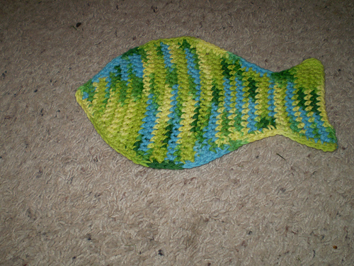 Ravelry: Fish Washcloth/Dishcloth pattern by Judith Prindle