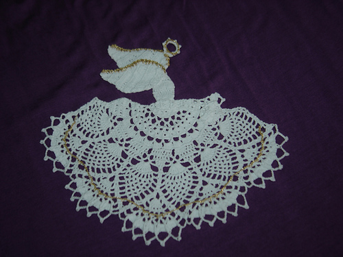 Ravelry: Christmas Angel Crinoline Girl Doily pattern by Cylinda D. Mathews