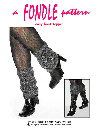 Ravelry: Easy boot topper 103 pattern by Michelle Porter