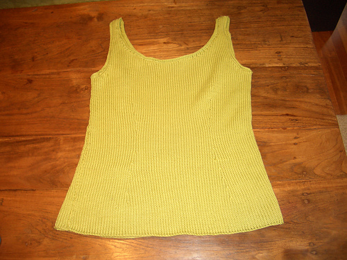 Ravelry: Fitted Singlet pattern by Jo Sharp