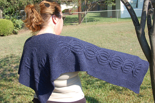 Ravelry: Chunky Highland Wool Wrap pattern by Eileen Casey