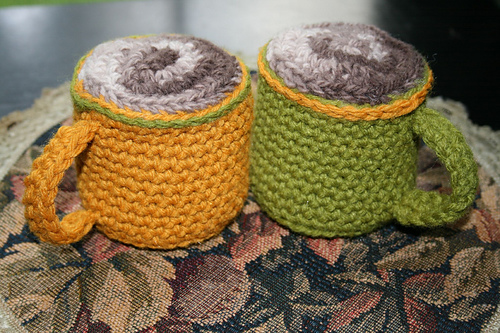 Ravelry: Mugs of hot cocoa pattern by Elinor Nicole Stewart
