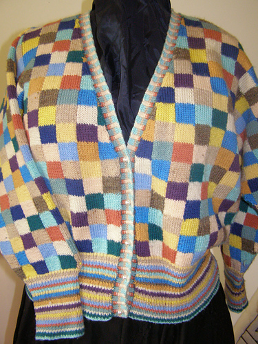 Ravelry: Adult's Squares Jacket pattern by Kaffe Fassett and Zoe Hunt