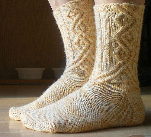 Ravelry: Journey Cable Socks pattern by Sivia Harding