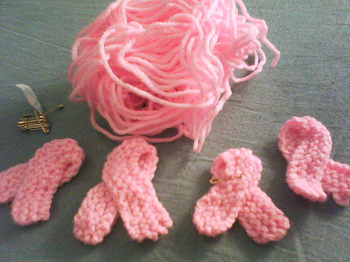 Ravelry: Knitted Pink Ribbon pattern by Kath Glover