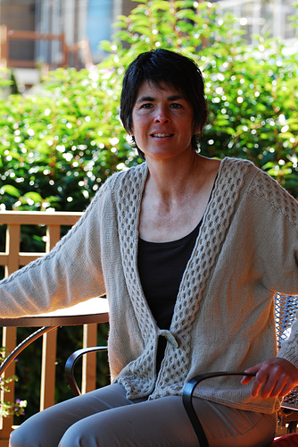 Ravelry: Cardigan With Swing Back and Honeycomb Cable pattern by Kelly ...
