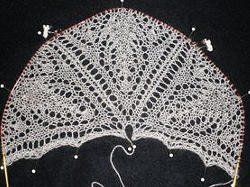 Ravelry: #10 Beaded Shawl pattern by Karen Joan Raz
