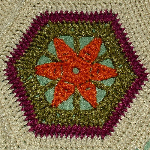 Ravelry: Hexagonal 19 pattern sampler pattern by Renate Kirkpatrick