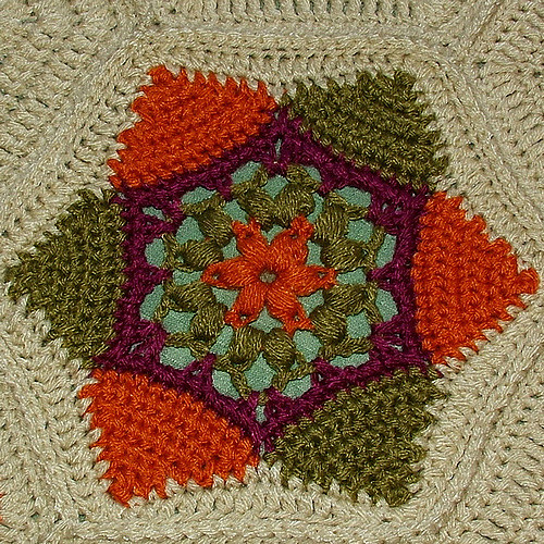 Ravelry: Hexagonal 19 pattern sampler pattern by Renate Kirkpatrick