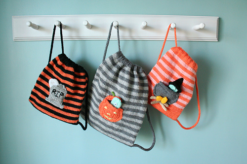 Ravelry: Buddy bags {includes 7 variations!} pattern by annypurls